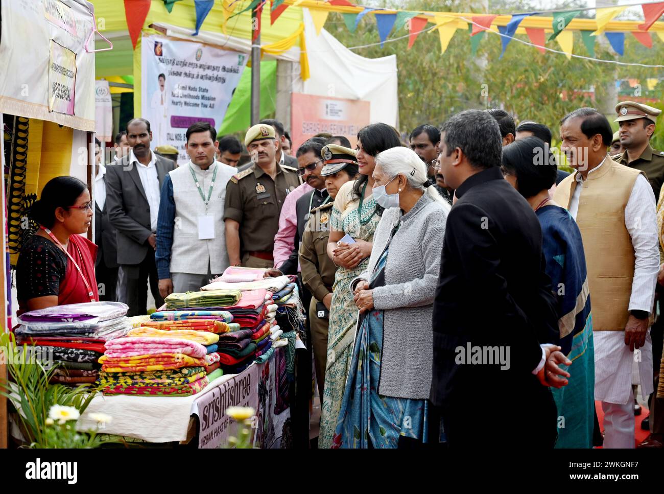 Noida, India. 20th Feb, 2024. NOIDA, INDIA - FEBRUARY 20: Uttar Pradesh ...