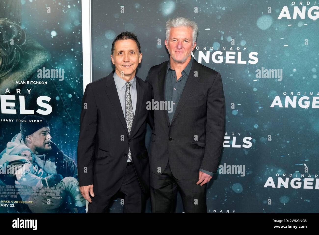 David Beal, left, and Jonathan Dorfman attend the "Ordinary Angels ...