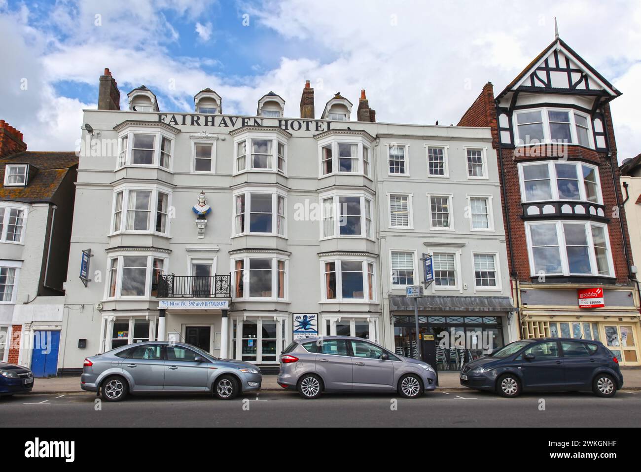 The Fairhaven hotel on the Esplanade in Weymouth, Dorset, England, UK ...