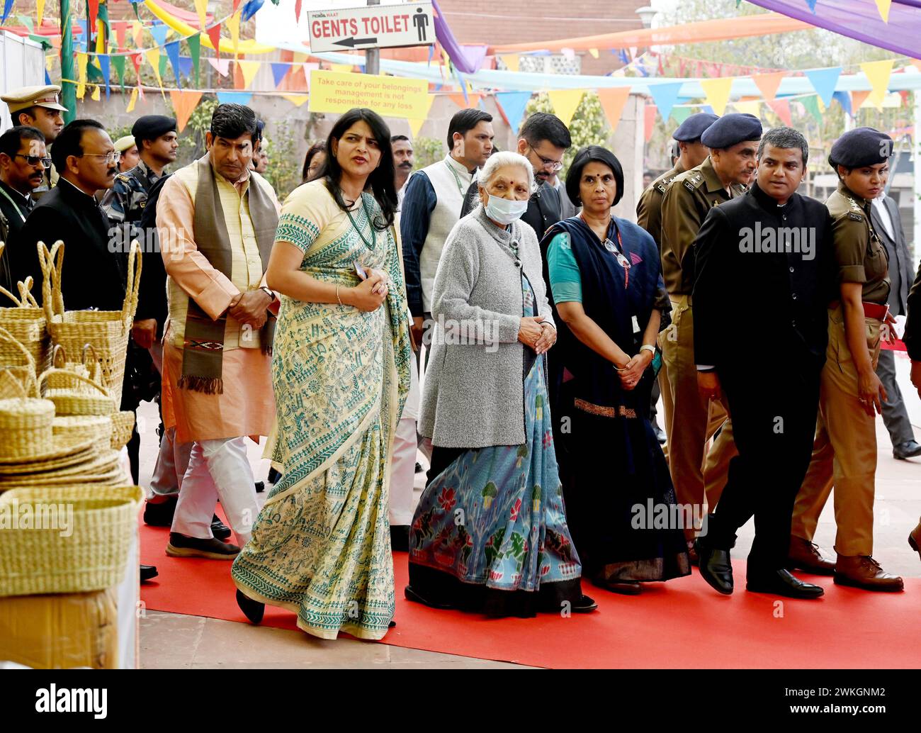 Noida, India. 20th Feb, 2024. NOIDA, INDIA - FEBRUARY 20: Uttar Pradesh ...