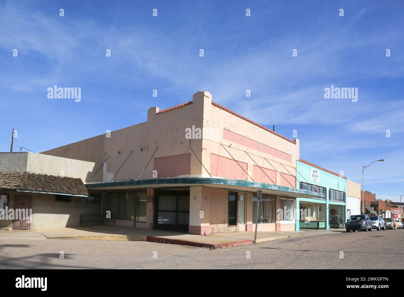 Historic Erie Street in Lowell, Arizona Stock Photo - Alamy