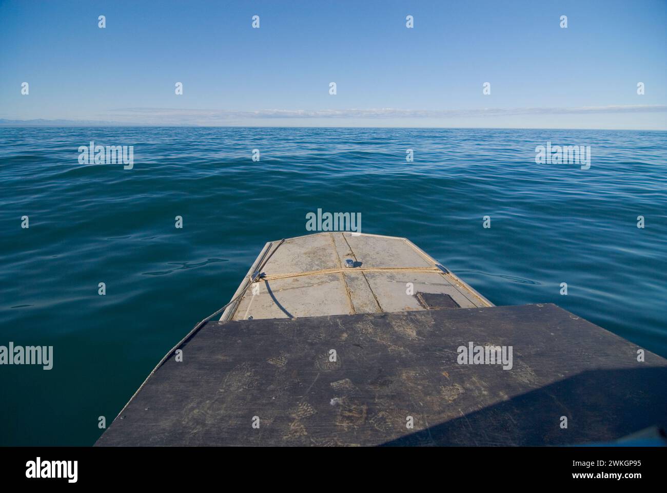Eskimo, Inupiat boat front of a boat around beaufort sea anwr arctic ...