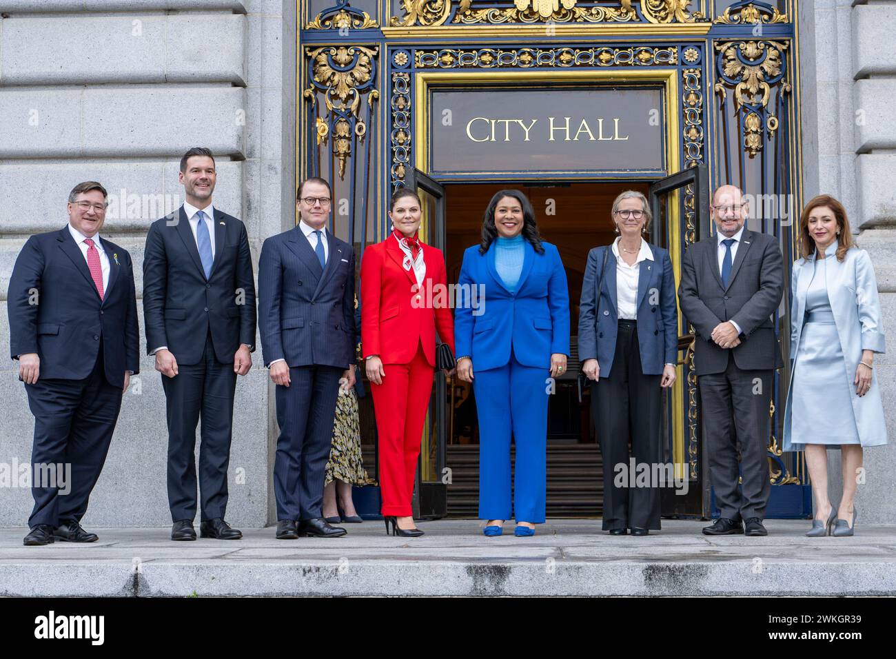 San Francisco, USA. 20th Feb, 2024. Royal Highnesses, the Crown ...