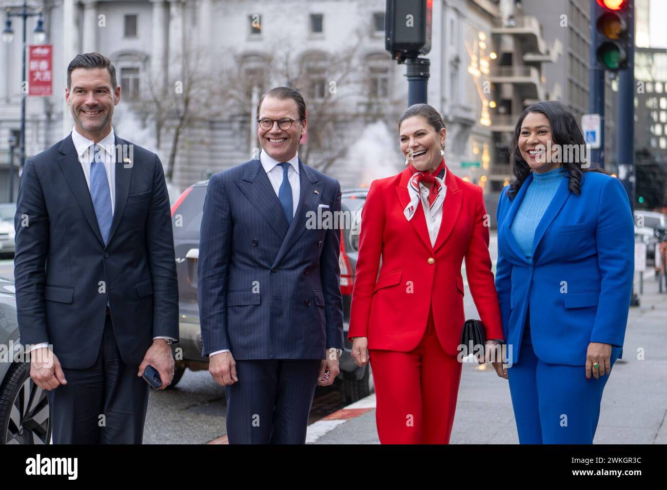 San Francisco, USA. 20th Feb, 2024. Royal Highnesses, the Crown ...