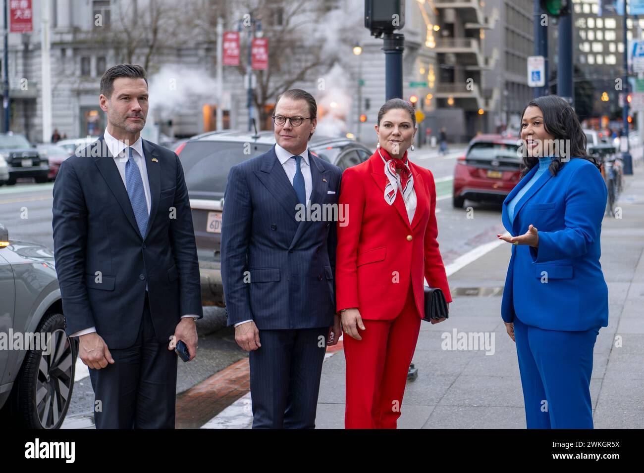 San Francisco, USA. 20th Feb, 2024. Royal Highnesses, the Crown ...