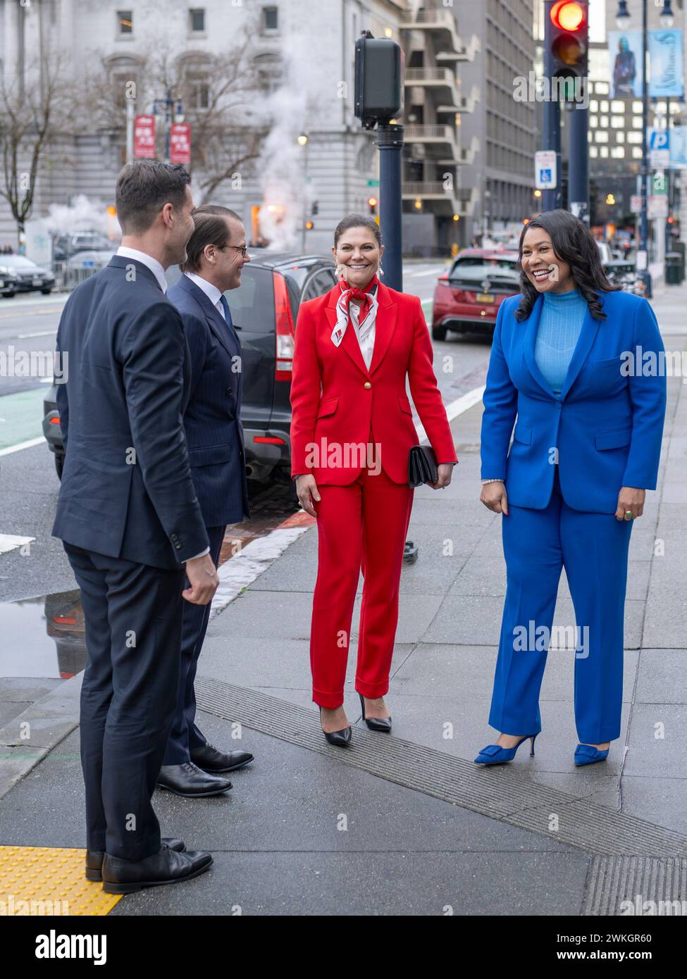 San Francisco, USA. 20th Feb, 2024. Royal Highnesses, the Crown ...