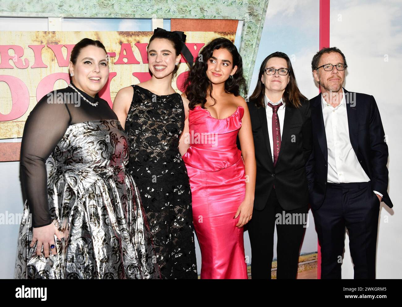 Beanie Feldstein, left, Margaret Qualley, Geraldine Viswanathan, Tricia ...