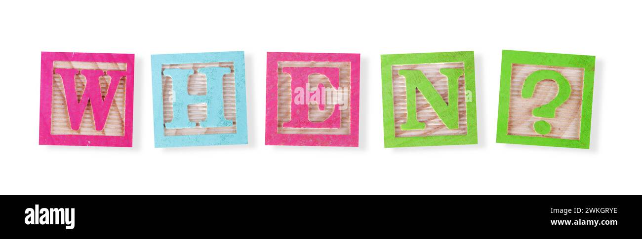 Wooden blocks symbol investment Cut Out Stock Images & Pictures - Alamy