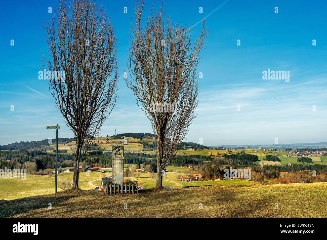 Stations of the Cross on the Buchenberg, Buchenberg, Allgaeu, Bavaria ...