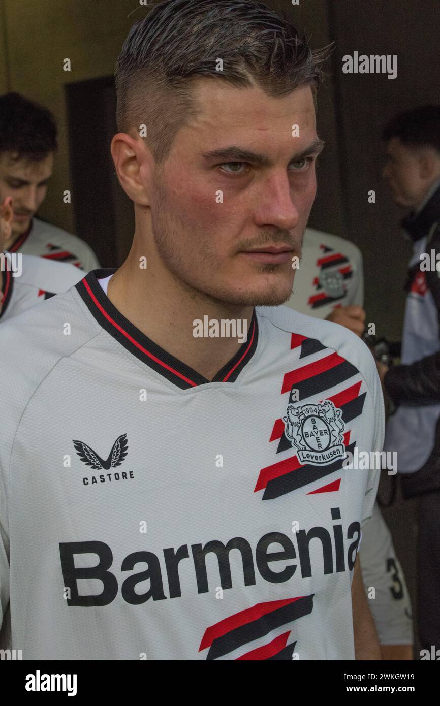 Football match, Patrik SCHICK Bayer Leverkusen portrait, Voith-Arena ...
