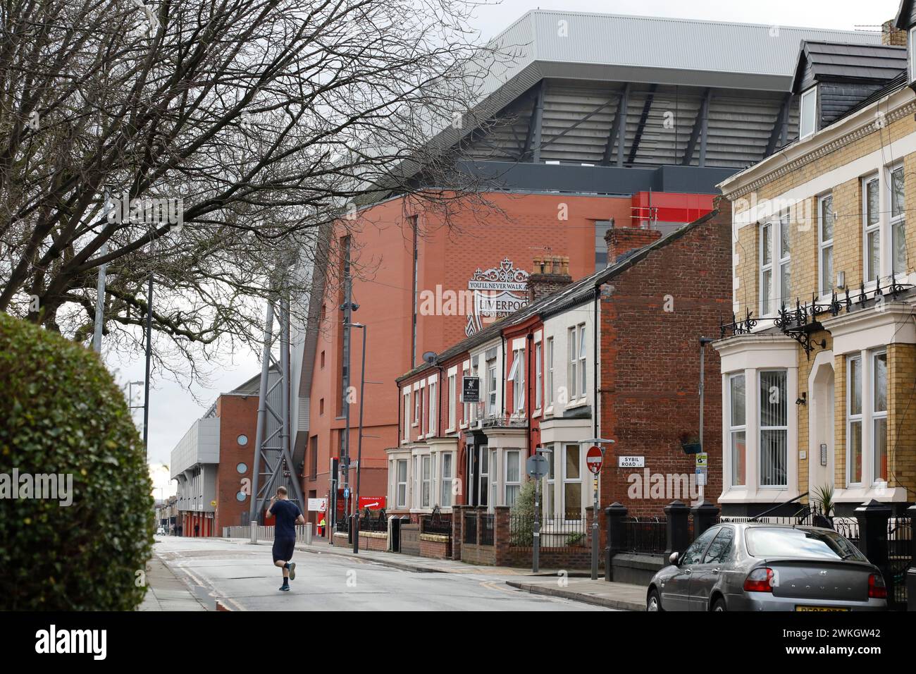 Residential buildings at the Liverpool FC football stadium, 02/03/2019 ...