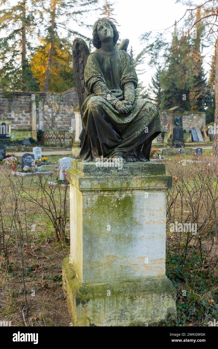 The Trinitatisfriedhof cemetery in Dresden's Johannstadt district is ...