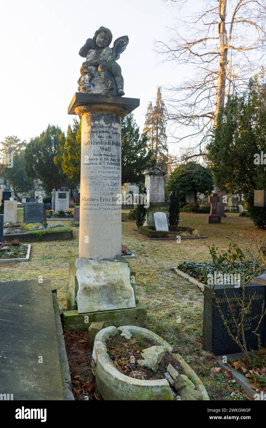 The Trinitatisfriedhof cemetery in Dresden's Johannstadt district is ...