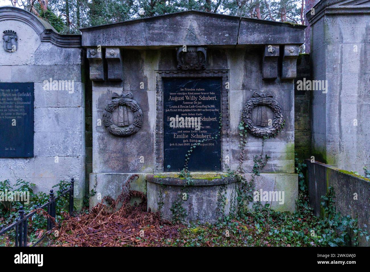 Dresden North Cemetery is the former military cemetery of the Saxon ...