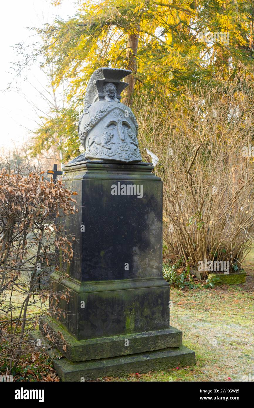 The Trinitatisfriedhof cemetery in Dresden's Johannstadt district is ...