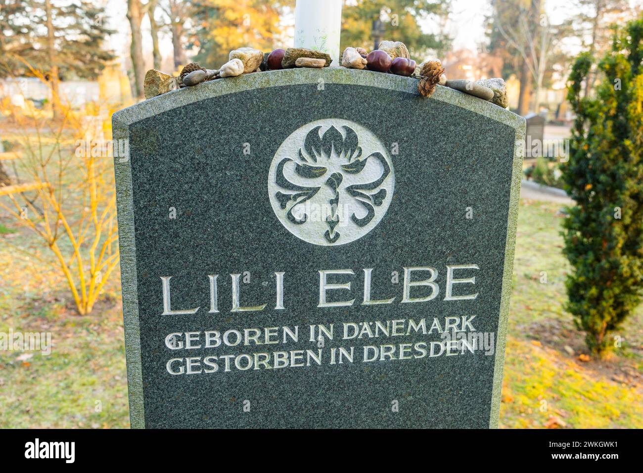 The Trinitatisfriedhof cemetery in Dresden's Johannstadt district is ...
