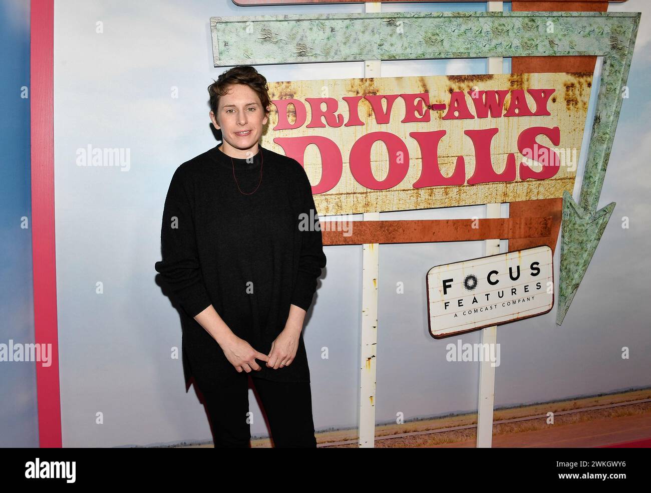 Ari Wegner attends the premiere of "Drive-Away Dolls" at AMC Lincoln ...