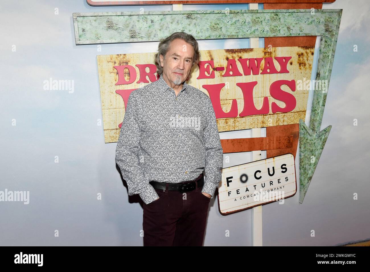 Carter Burwell attends the premiere of "Drive-Away Dolls" at AMC ...