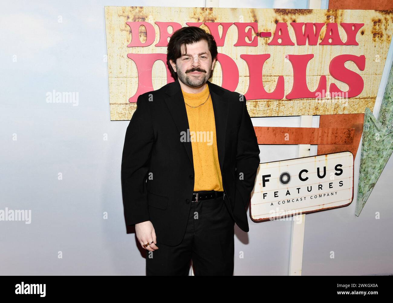 Josh Flitter attends the premiere of "Drive-Away Dolls" at AMC Lincoln ...
