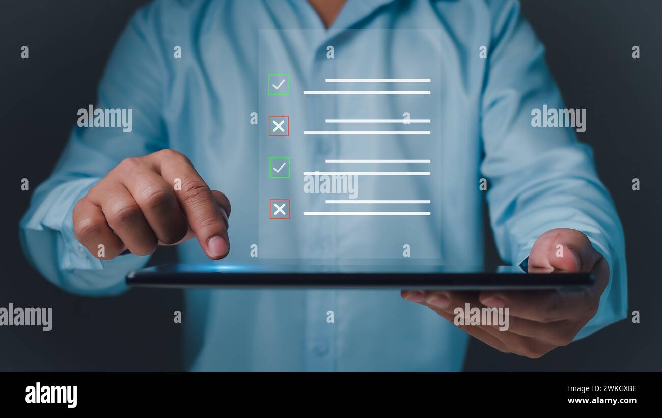 Checklist and filling survey form online. Document management system ...
