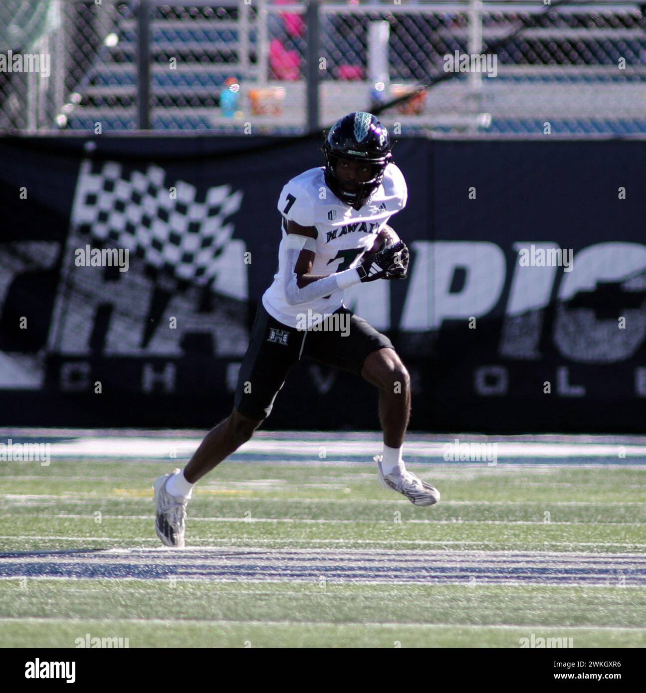 November 4, 2023 - Hawaii Rainbow Warriors wide receiver Steven McBride ...