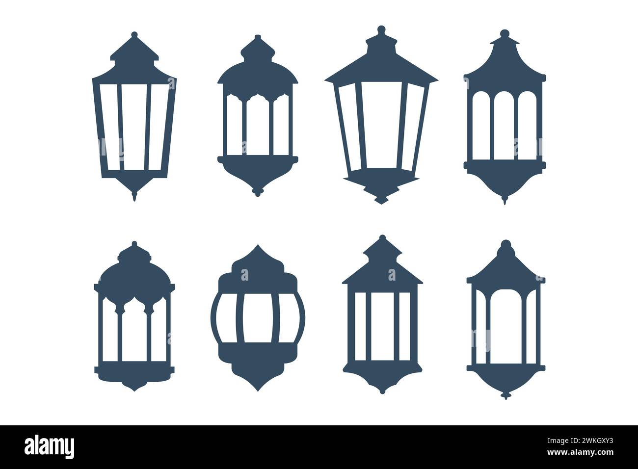 Arabian lantern icon Cut Out Stock Images & Pictures - Alamy