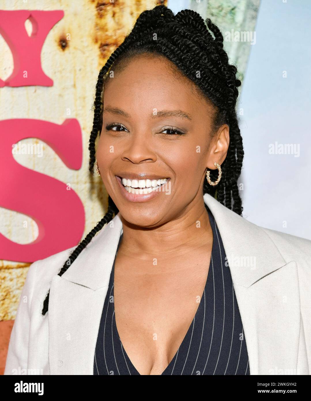 Amber Ruffin attends the premiere of "Drive-Away Dolls" at AMC Lincoln ...