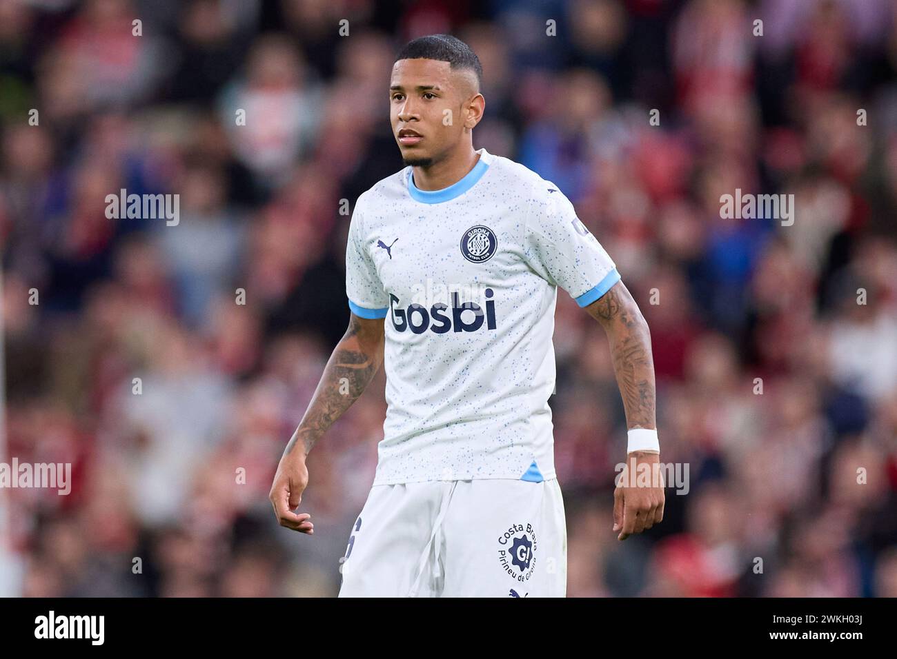 Savio Moreira de Oliveira of Girona FC during the Spanish championship ...