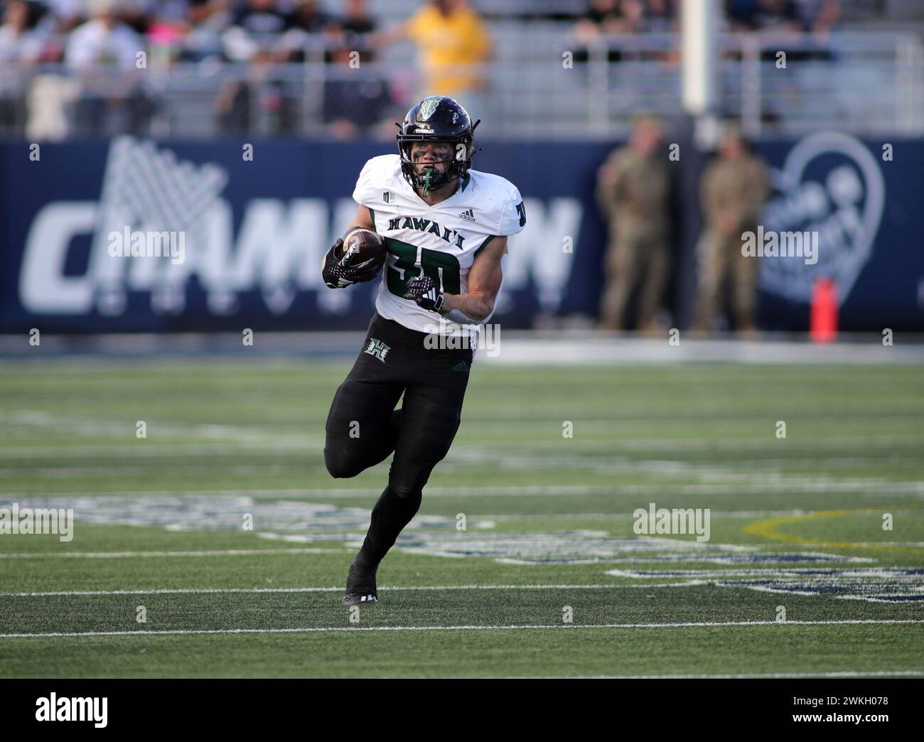 November 4, 2023 - Hawaii Rainbow Warriors running back Landon Sims #30 ...