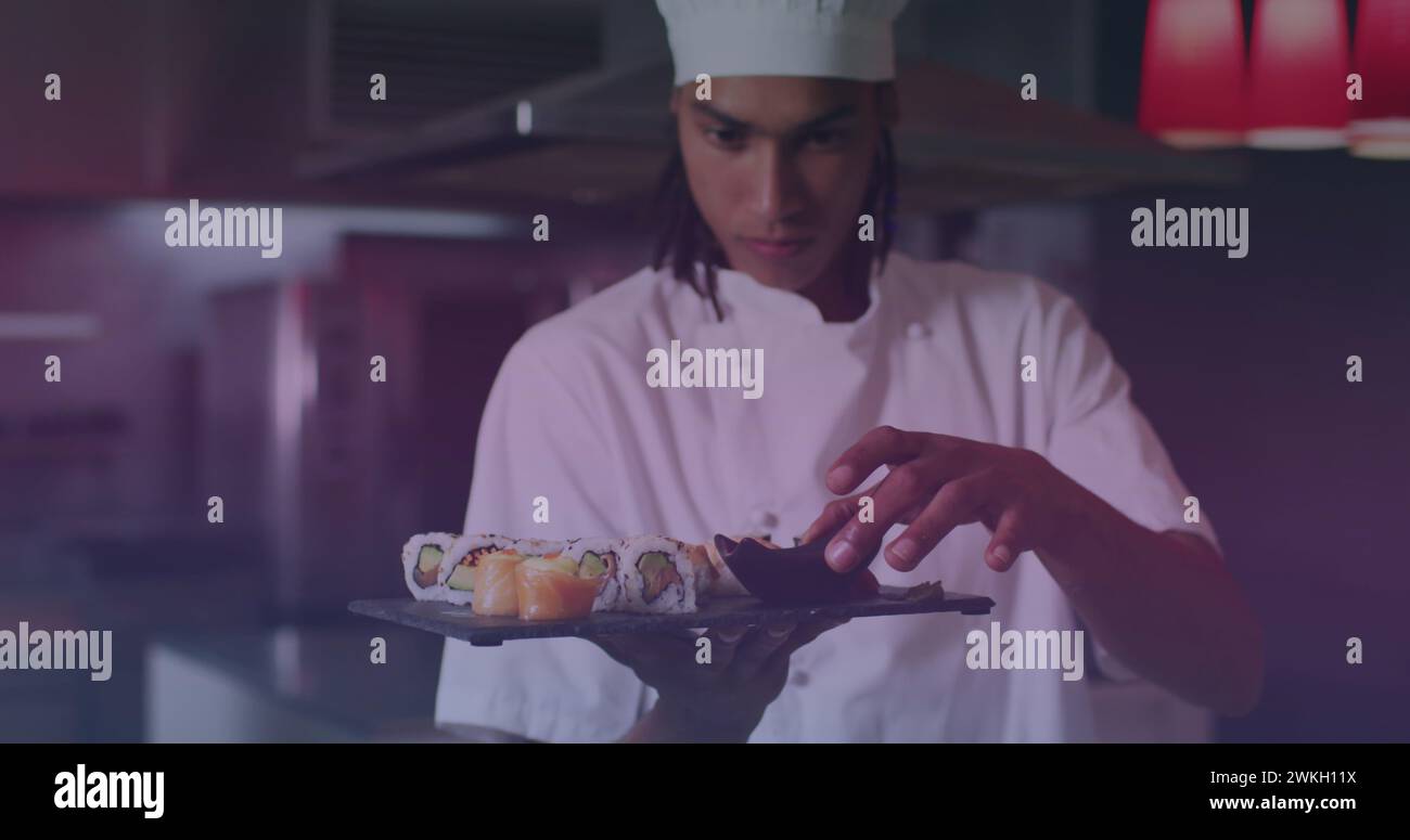 Chef japanese sushi image hi-res stock photography and images - Alamy