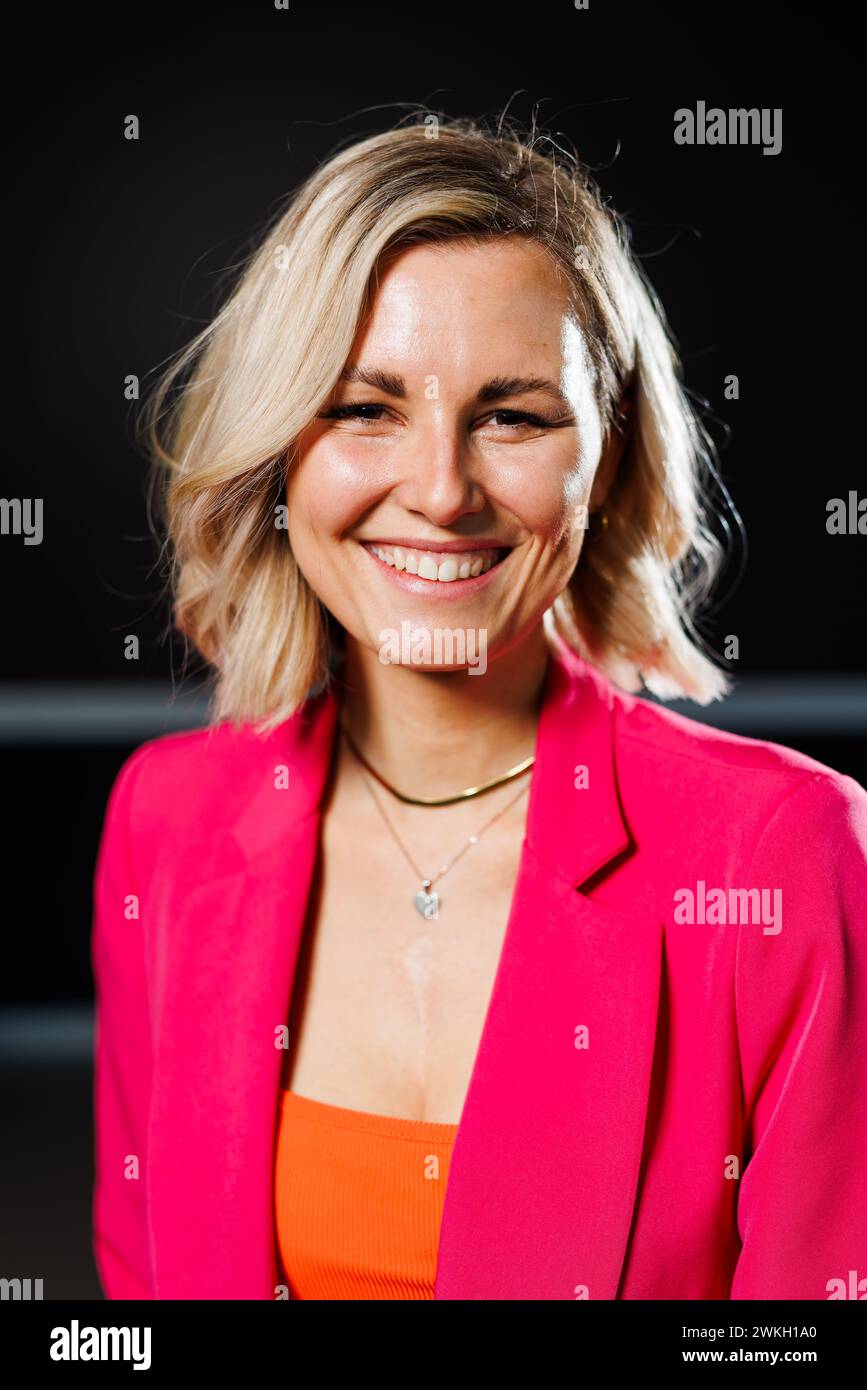 Rust, Germany. 20th Feb, 2024. Tamara Schwab, participant in the final ...