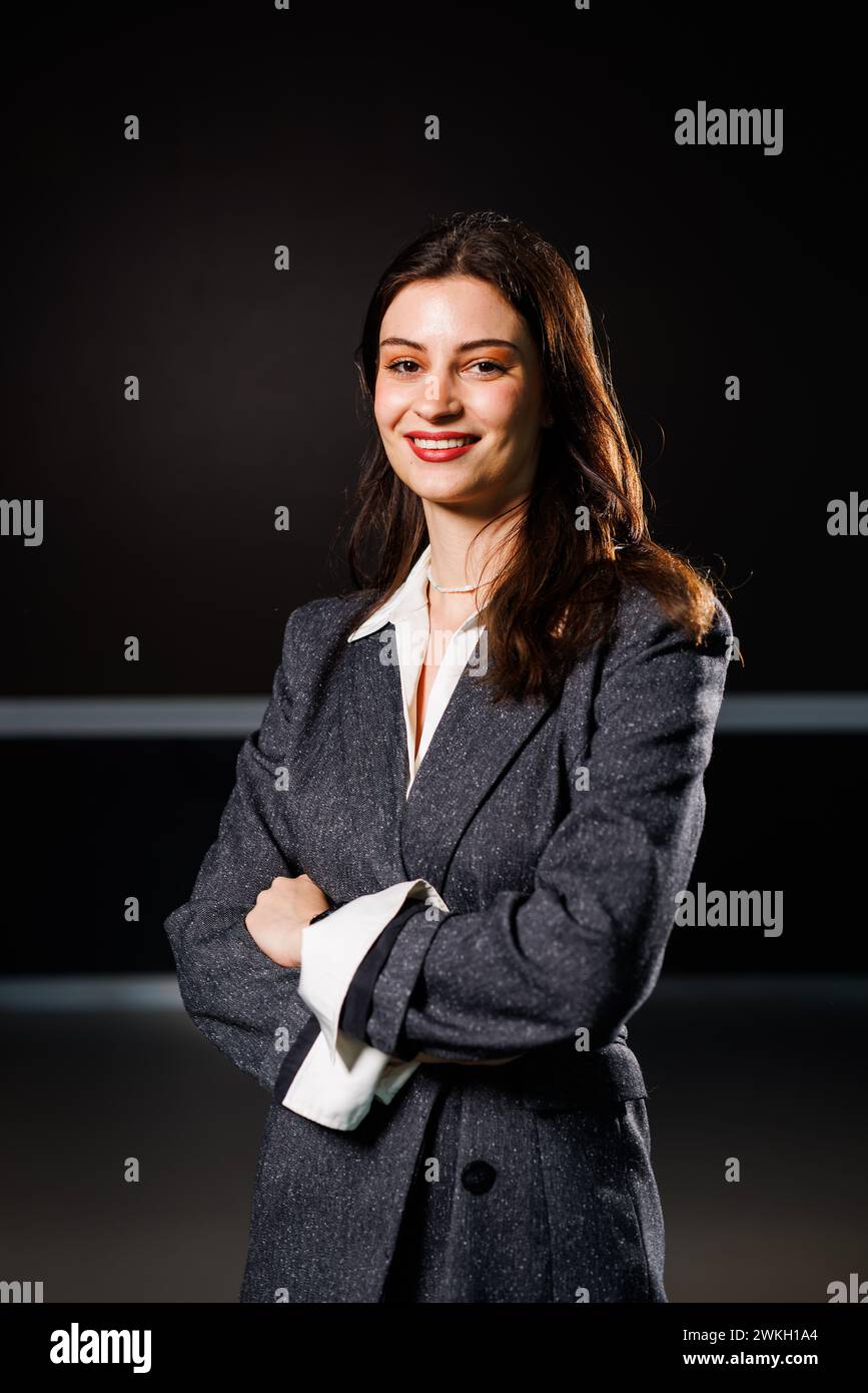 Rust, Germany. 20th Feb, 2024. Melda Siraz, participant in the final of ...
