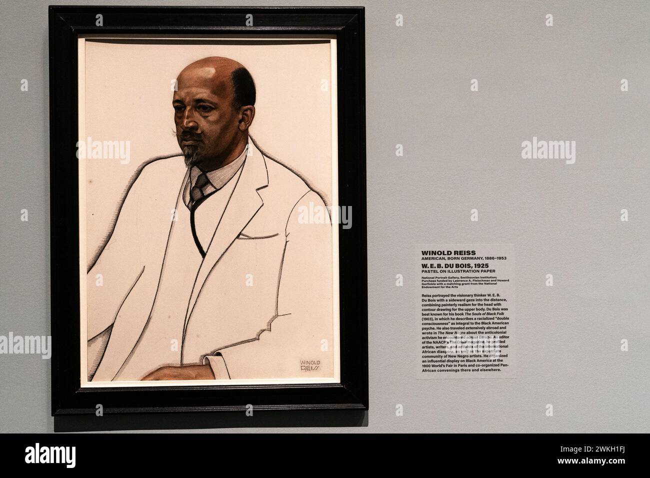 Portrait of W. E. B Du Bois by Winold Reiss on view at upcoming Harlem ...