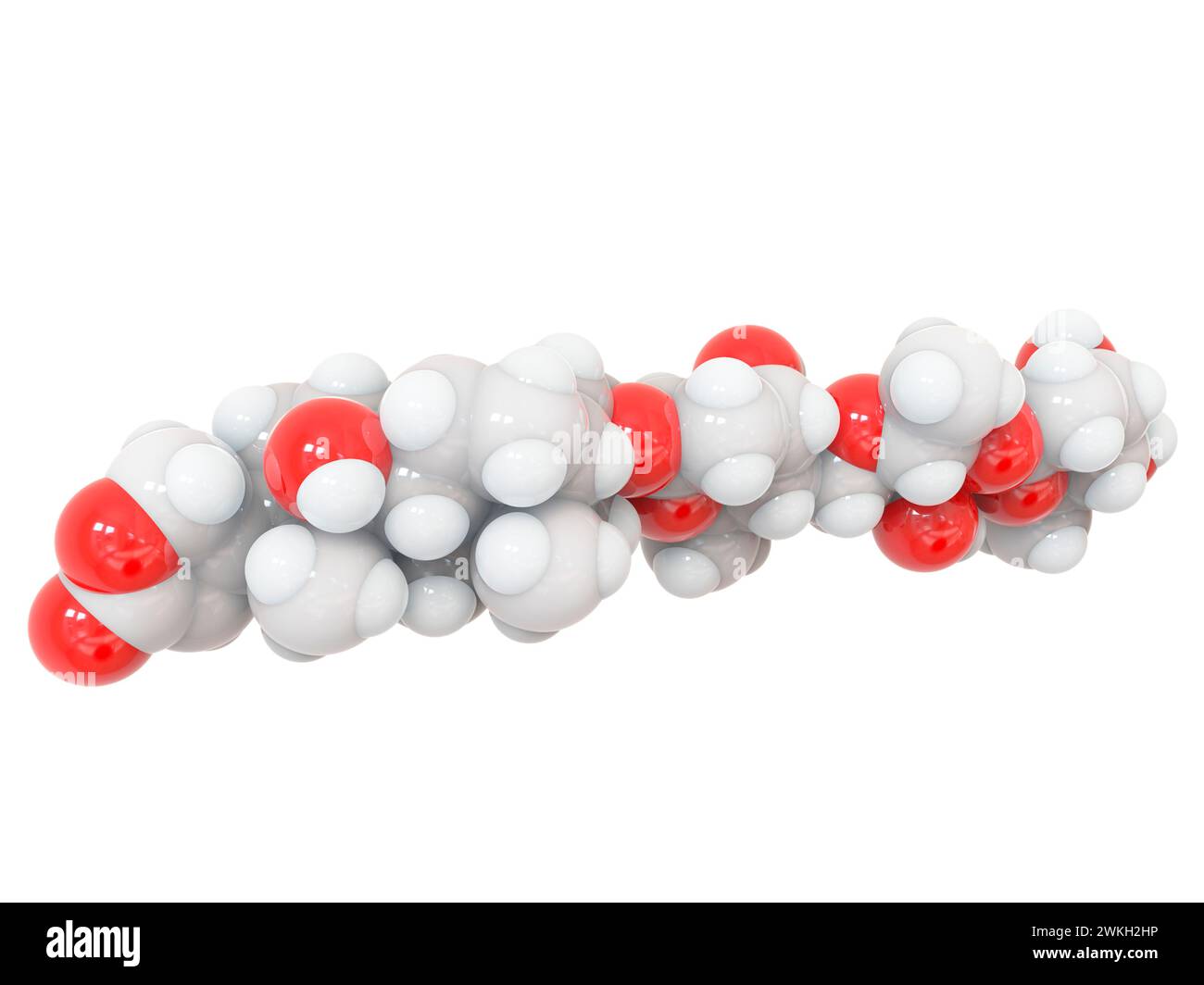Digitoxin heart drug molecular structure, illustration Stock Photo - Alamy