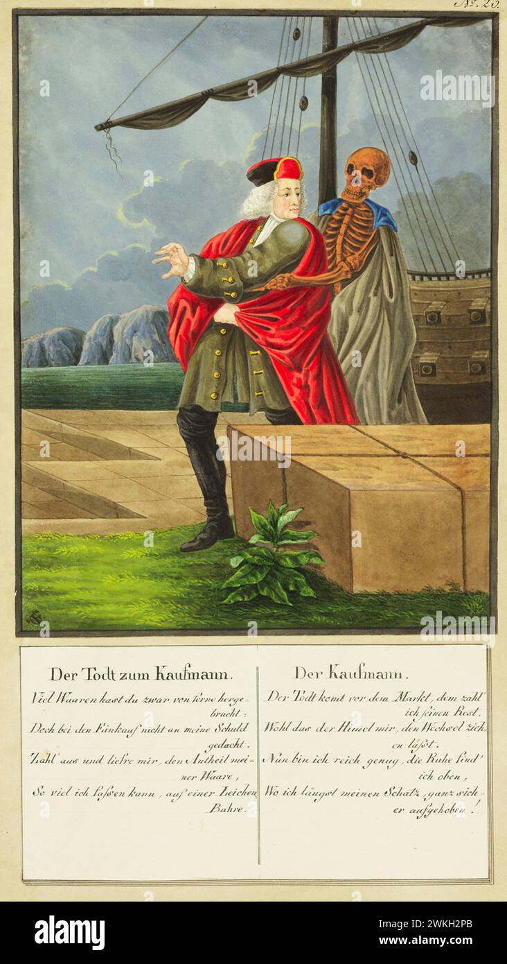 The Dance of Death, allegorical illustration Stock Photo - Alamy