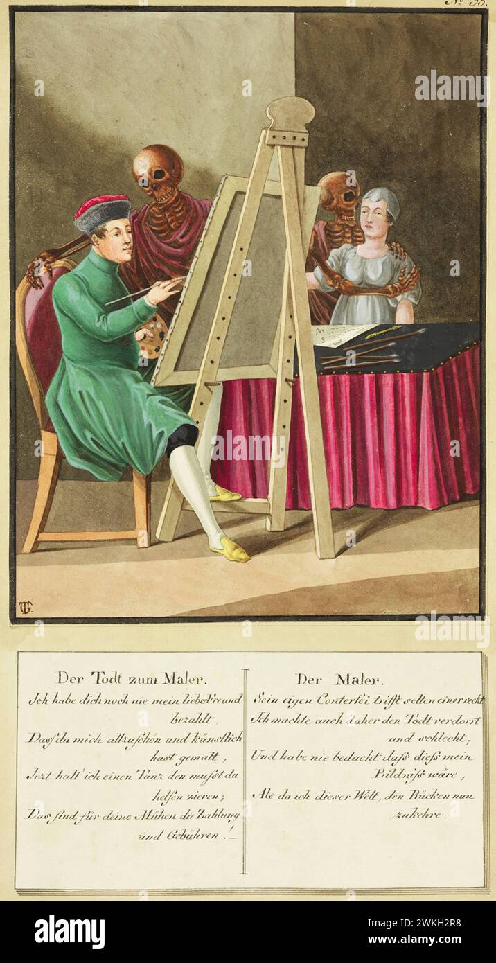 The Dance of Death, allegorical illustration Stock Photo - Alamy