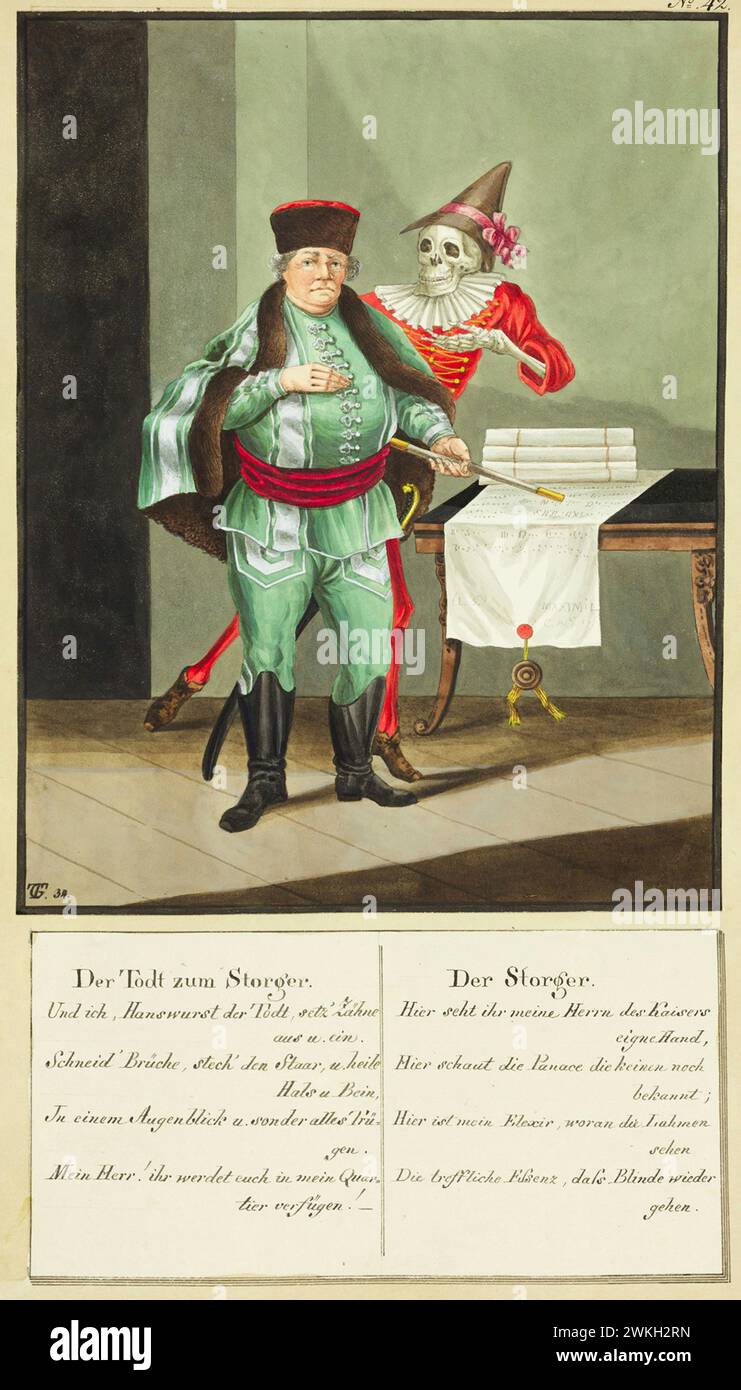 The Dance of Death, allegorical illustration Stock Photo - Alamy