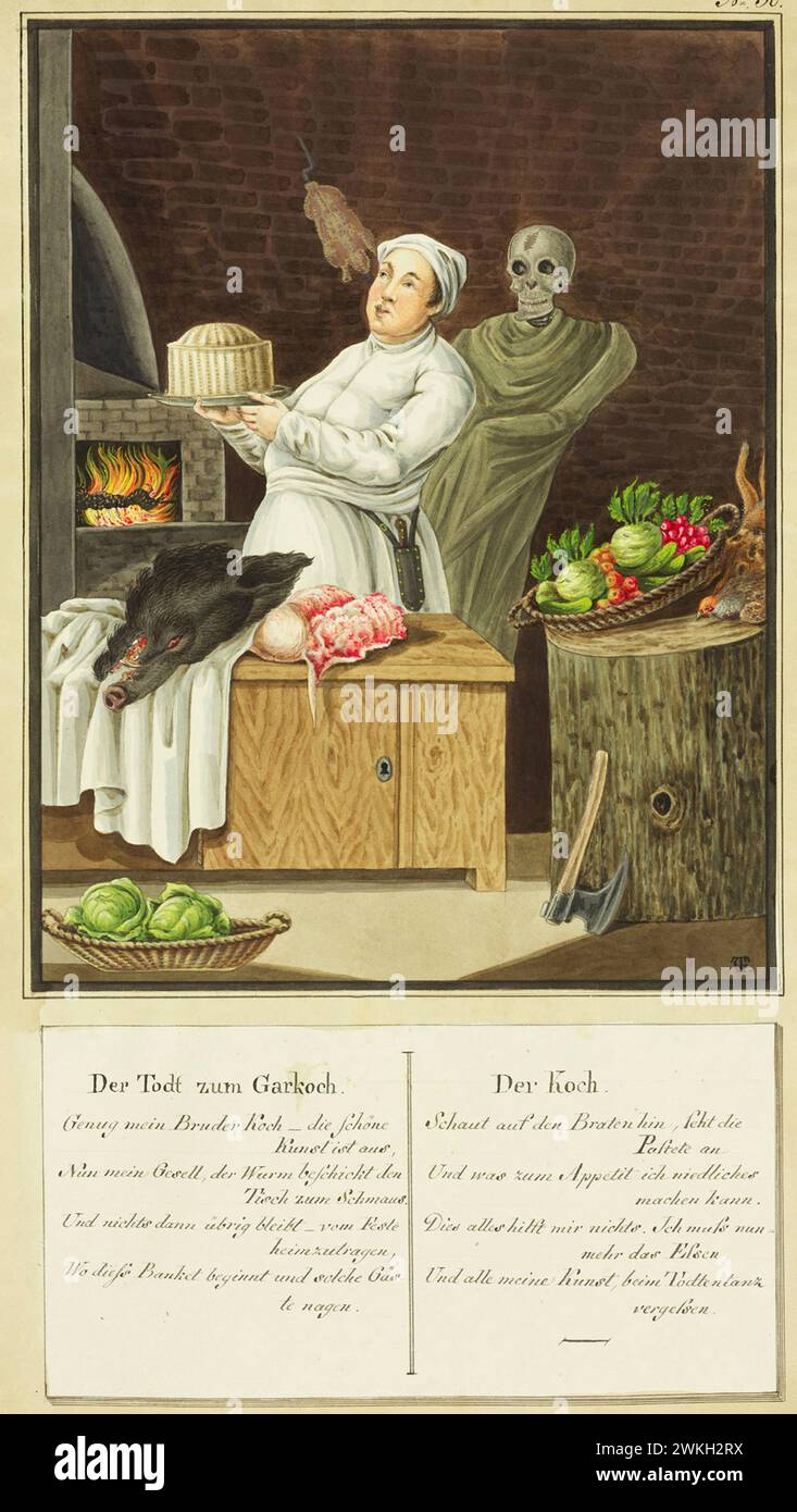 The Dance of Death, allegorical illustration Stock Photo - Alamy