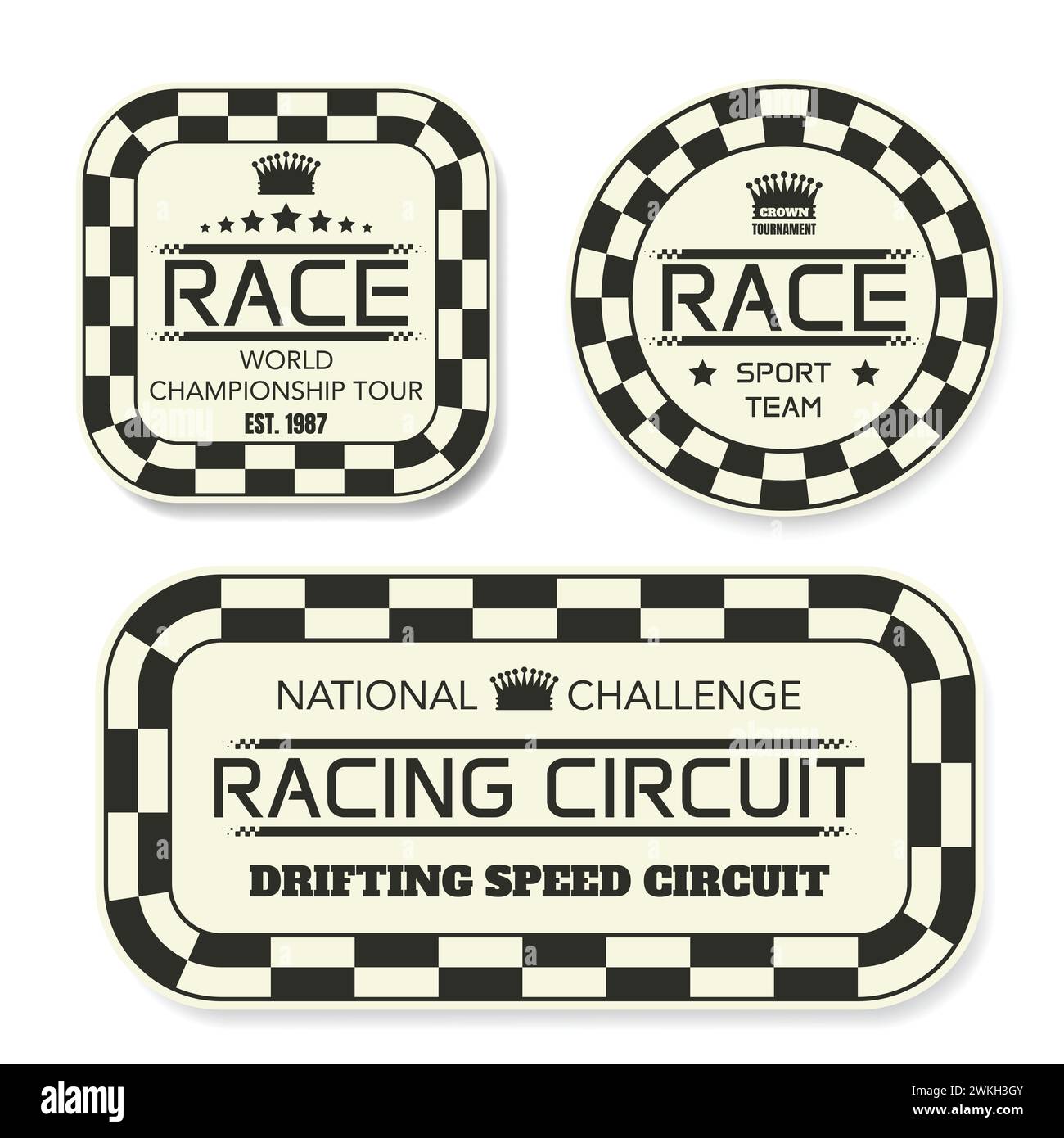 Sport labels hi-res stock photography and images - Alamy