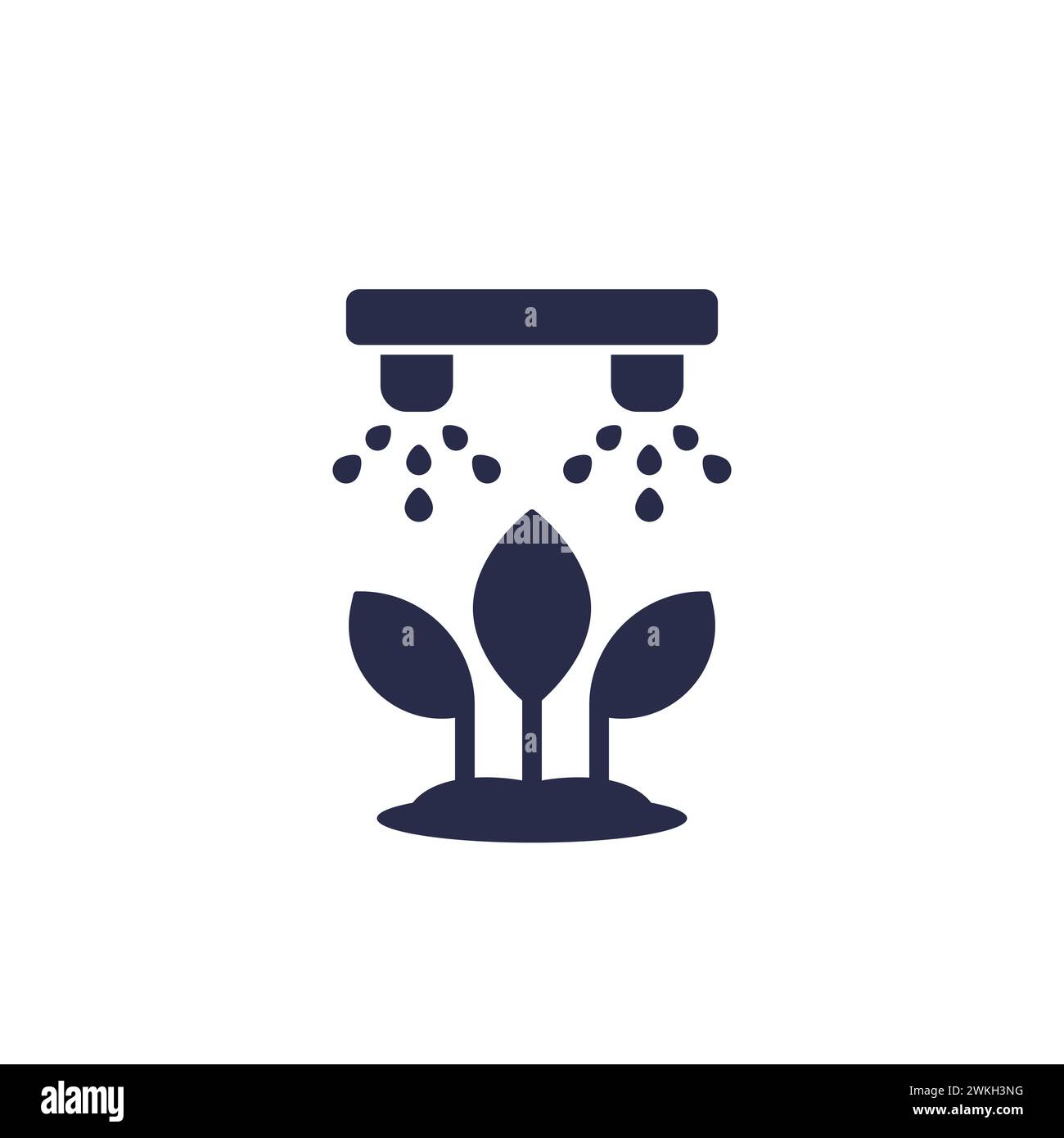 irrigation system for watering plants icon Stock Vector Image & Art - Alamy