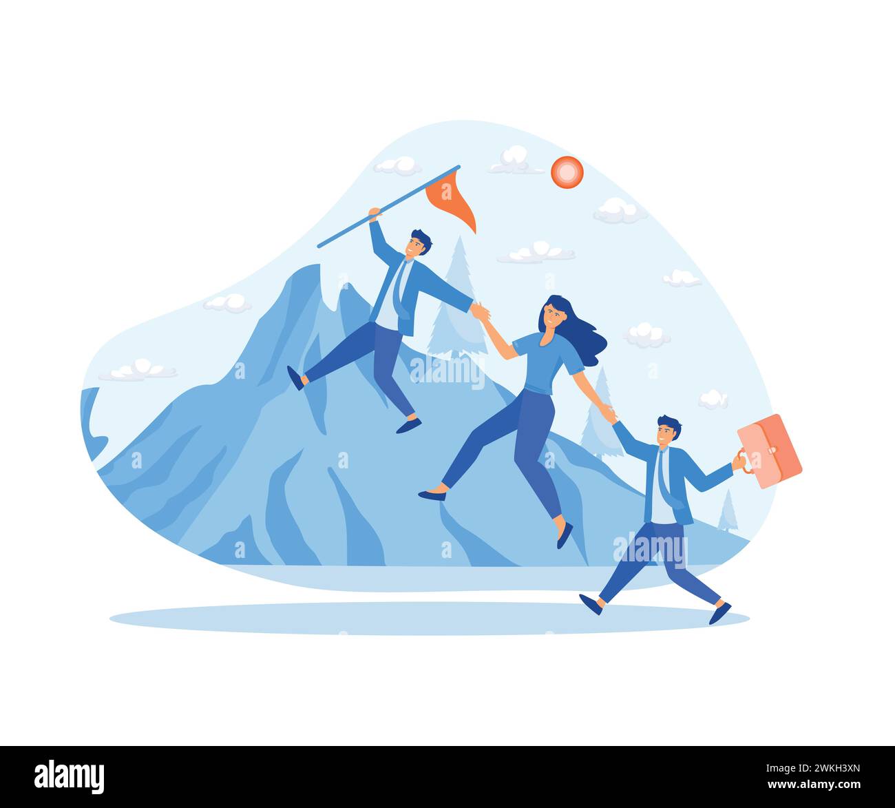 Outdoor leadership Cut Out Stock Images & Pictures - Alamy