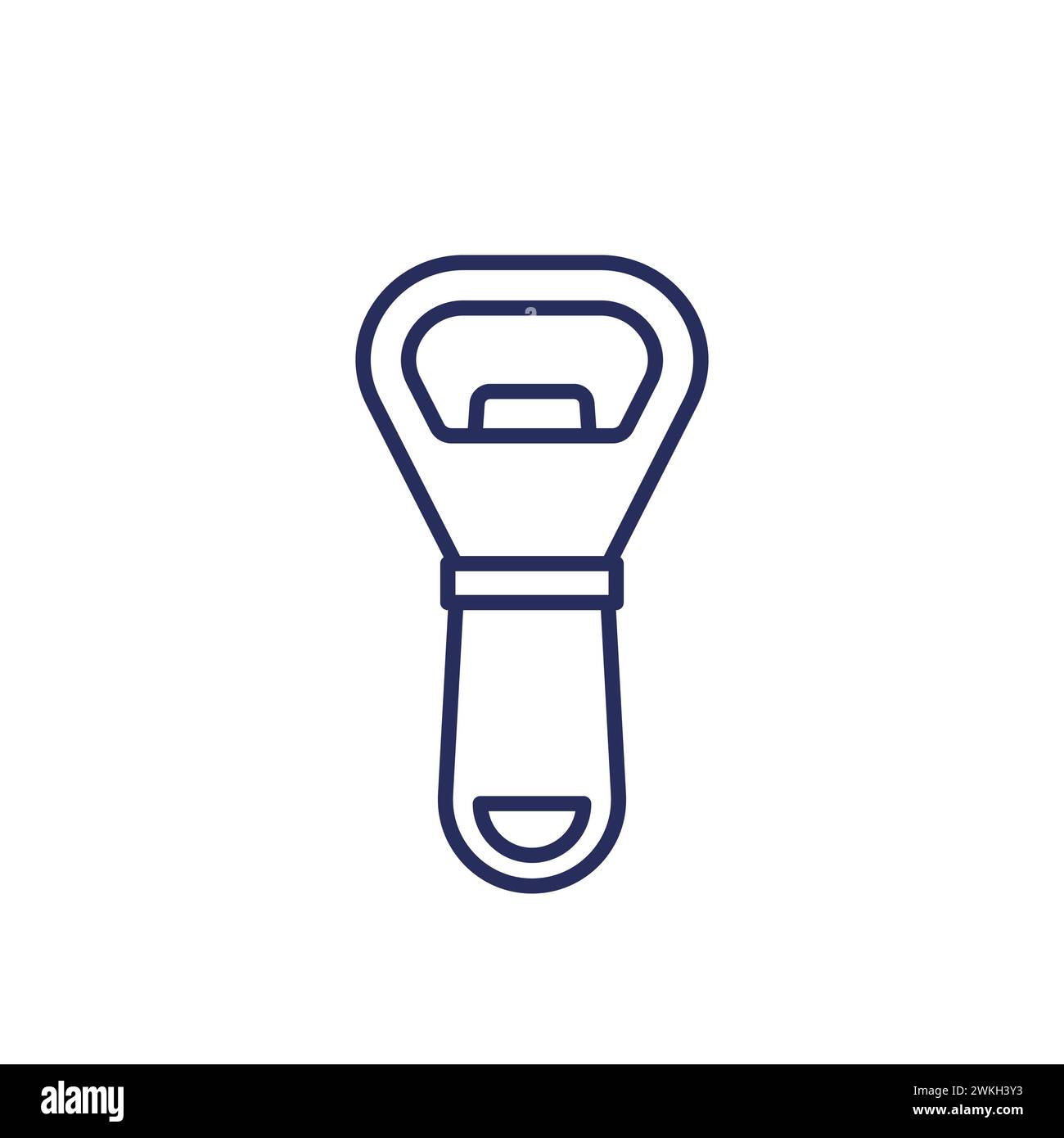 Beer opener icon outline Cut Out Stock Images & Pictures - Alamy