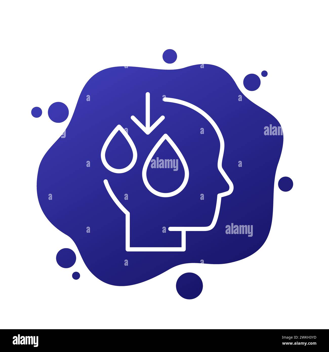 Water for human consumption Stock Vector Images - Alamy