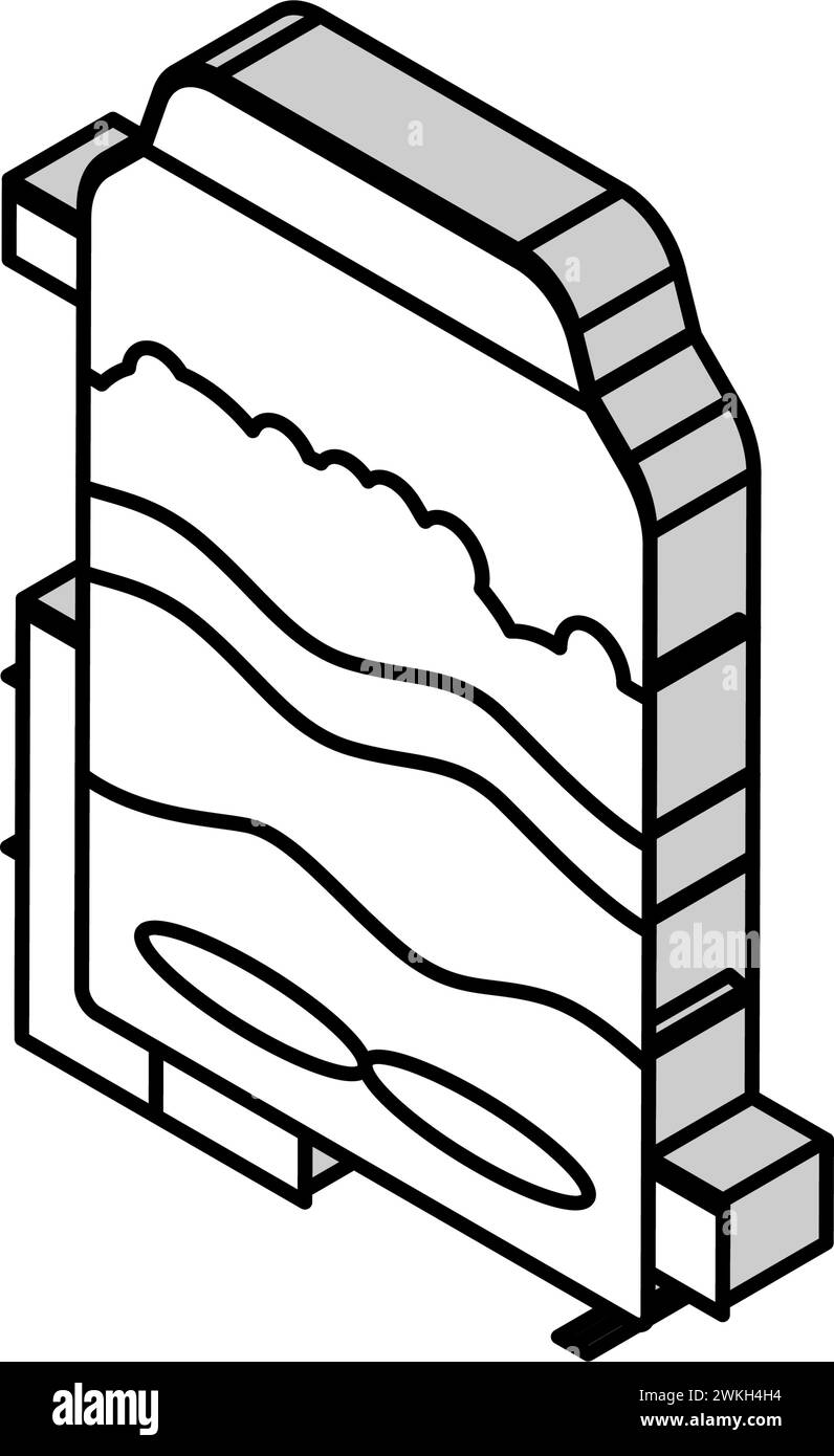 mixing mash beer production isometric icon vector illustration Stock ...