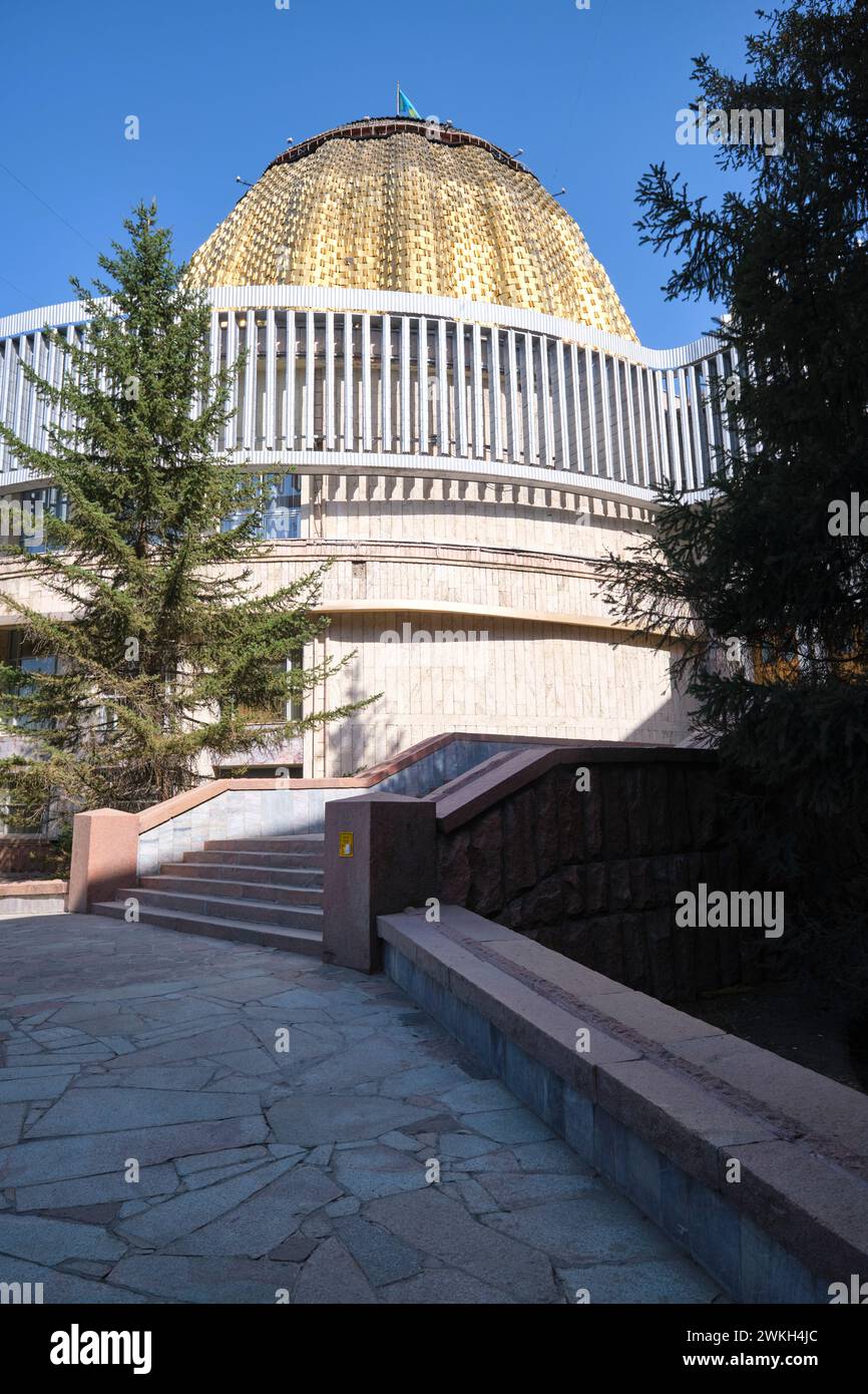 Exterior view of the Children's Republican Palace, a Russian, Soviet ...