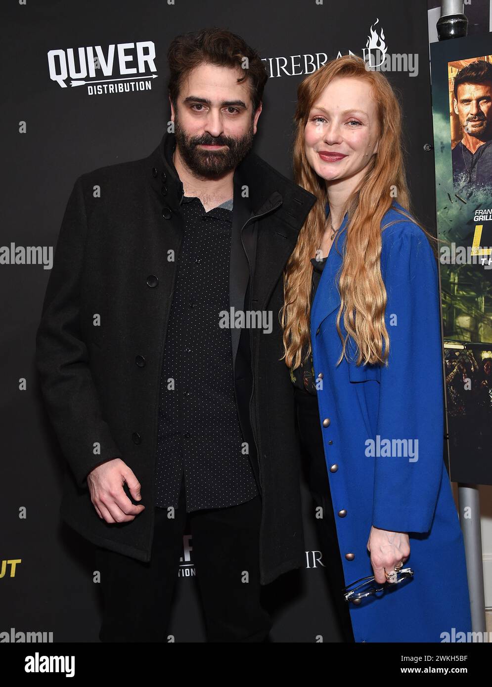 Hollywood, USA. 20th Feb, 2024. Alex Merkin and Vanessa Merkin arriving ...