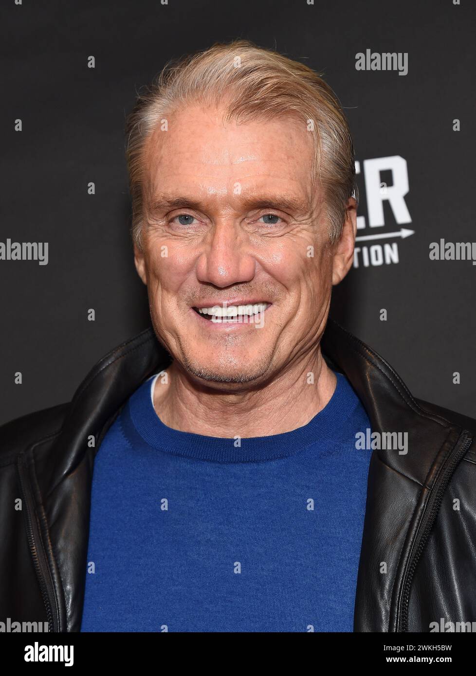 Hollywood, USA. 20th Feb, 2024. Dolph Lundgren arriving to ‘Lights Out ...