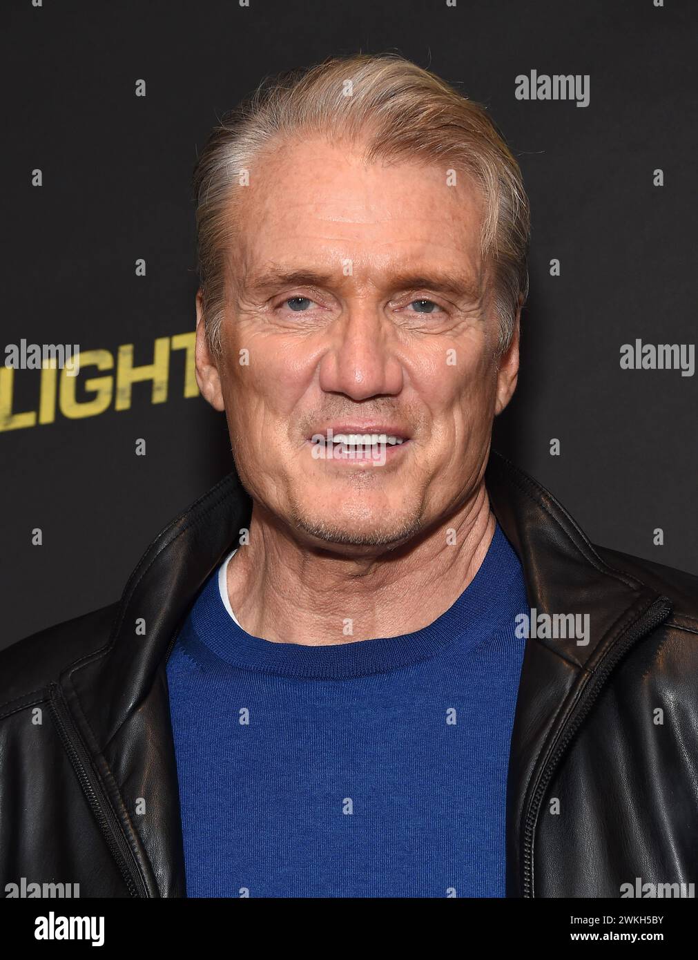 Hollywood, USA. 20th Feb, 2024. Dolph Lundgren arriving to ‘Lights Out ...