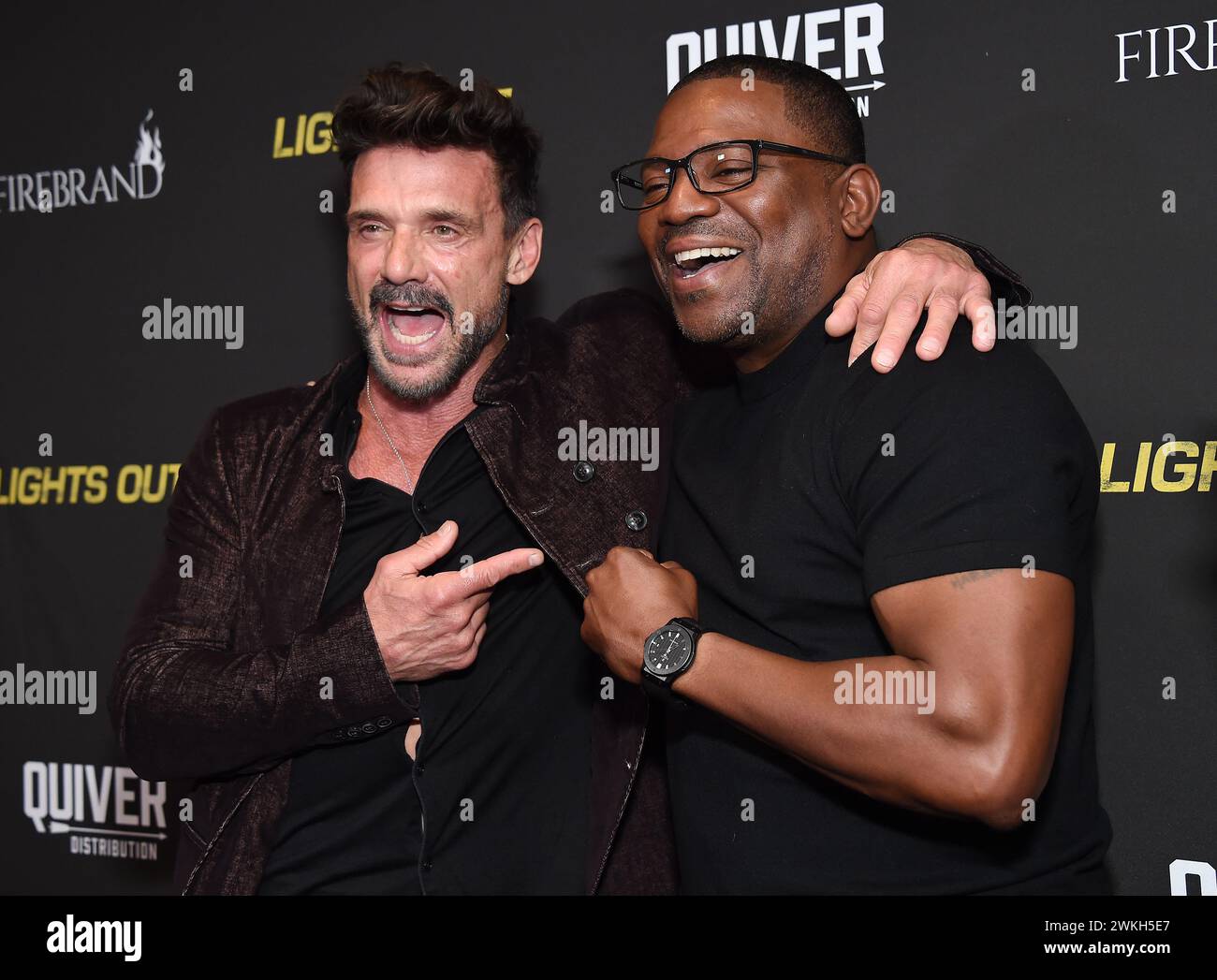 Hollywood, USA. 20th Feb, 2024. Frank Grillo and Mekhi Phifer arriving ...