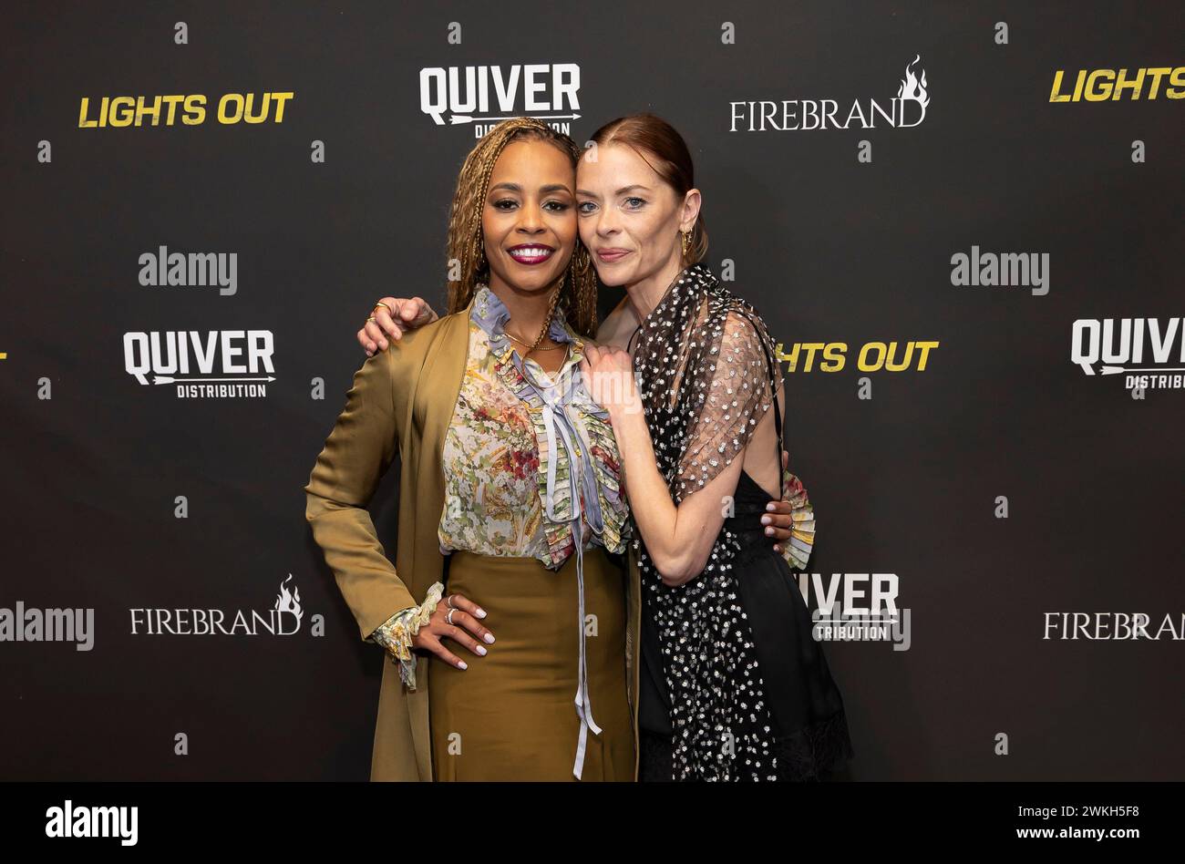 West Hollywood, USA. 20th Feb, 2024. Erica Peeples and Jaime King ...